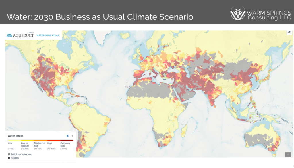Swire Water Holdings: GHG Emissions Inventory - Warm Springs Consulting